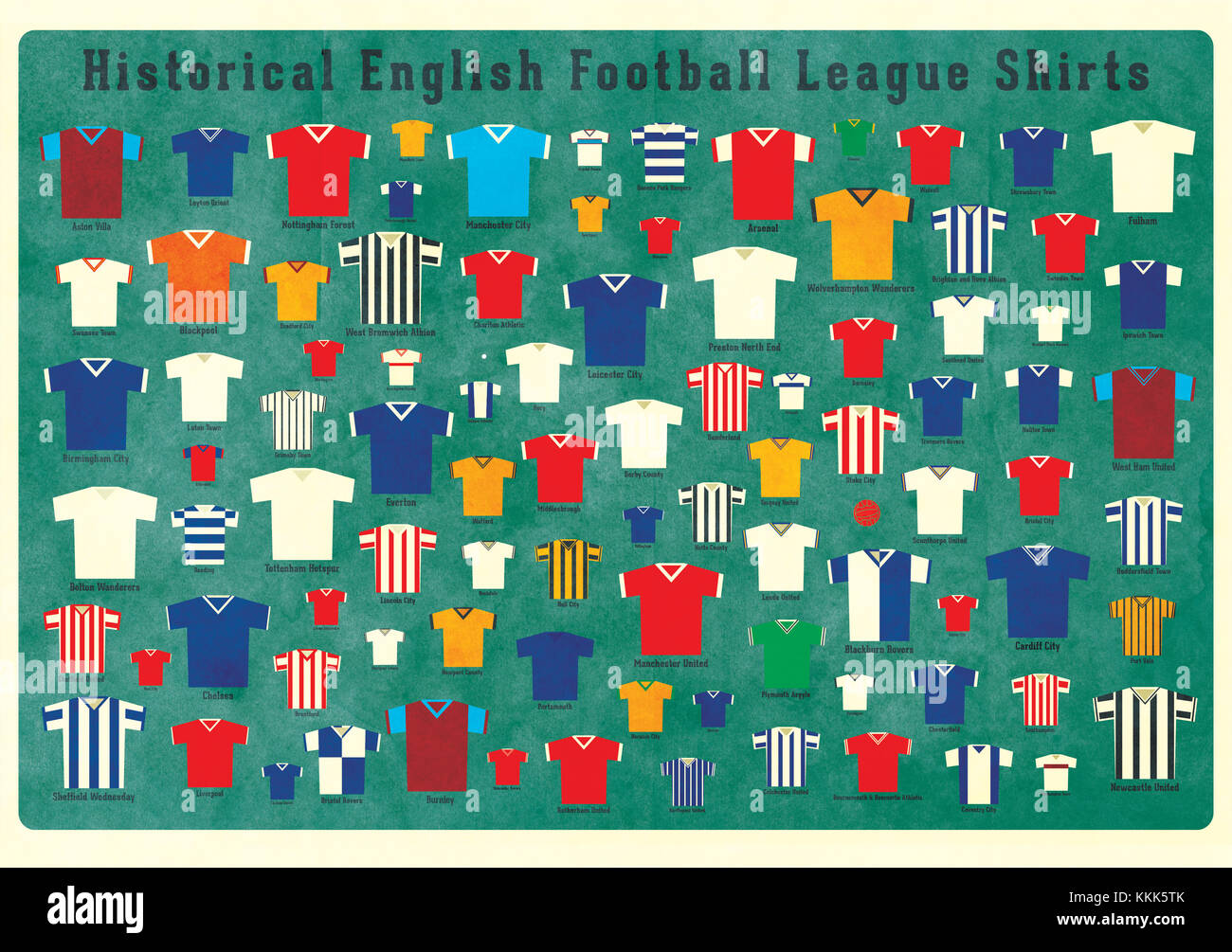 Vintage soccer poster hi-res stock photography and images - Alamy