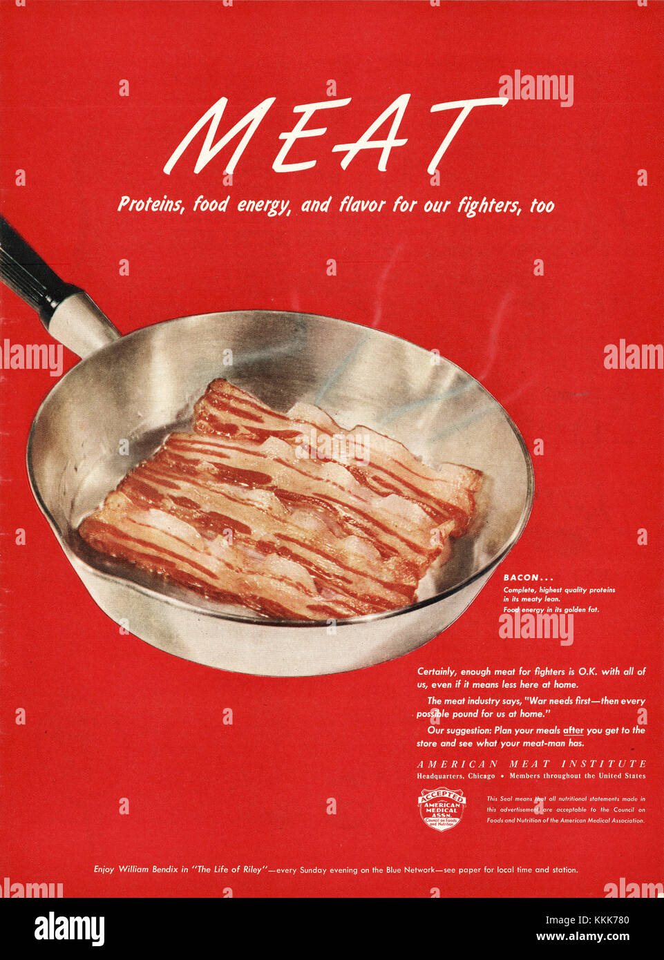 Meat Advert High Resolution Stock Photography and Images - Alamy
