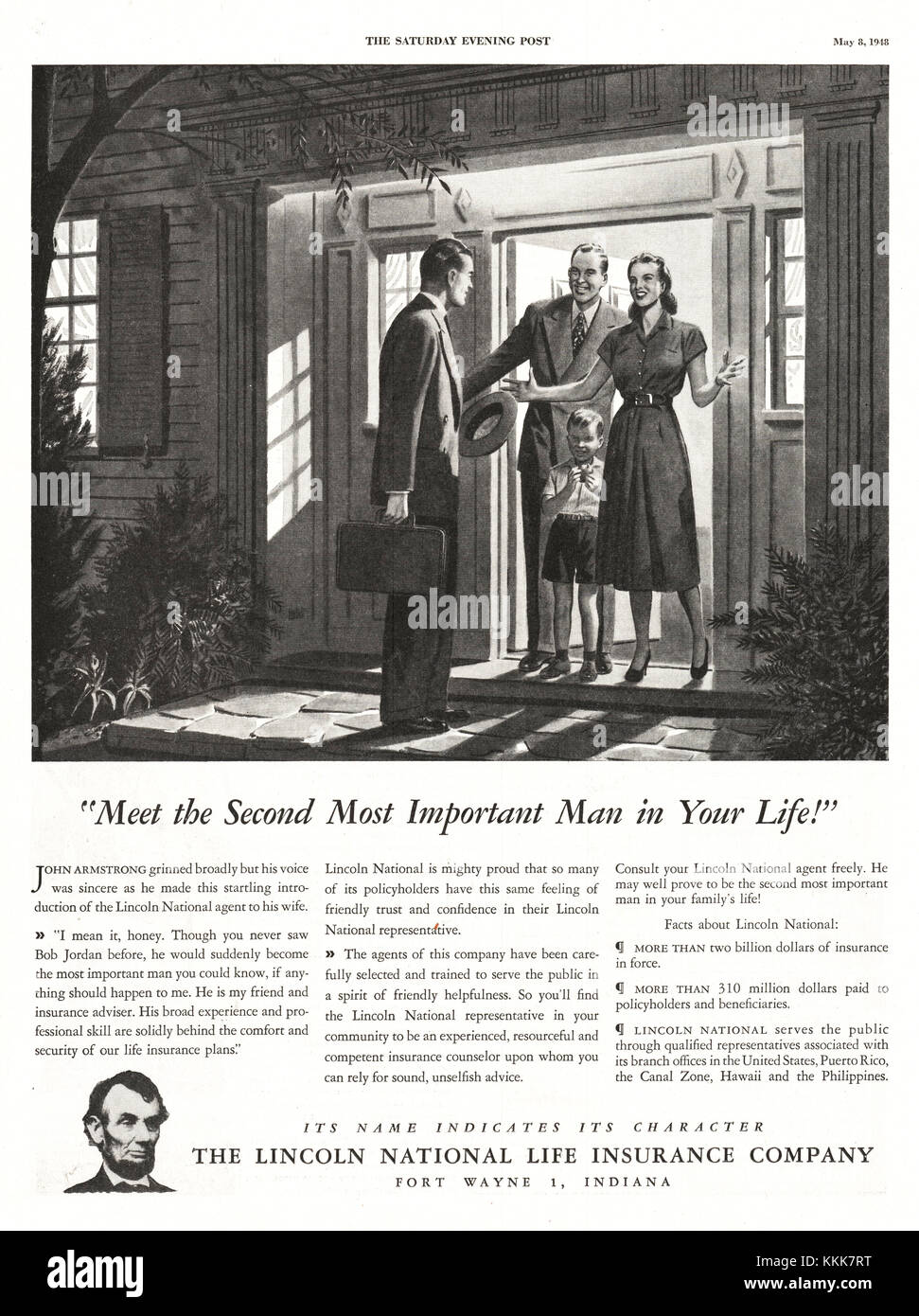 Insurance advert Cut Out Stock Images & Pictures - Alamy