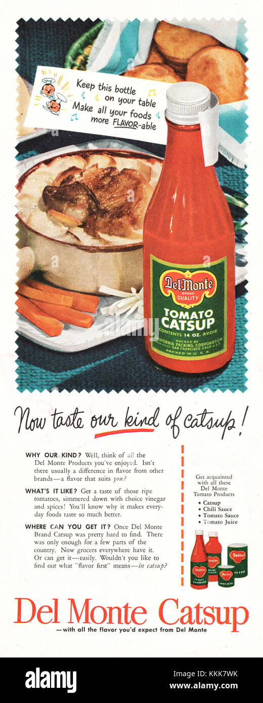 Del monte advert Cut Out Stock Images & Pictures - Alamy