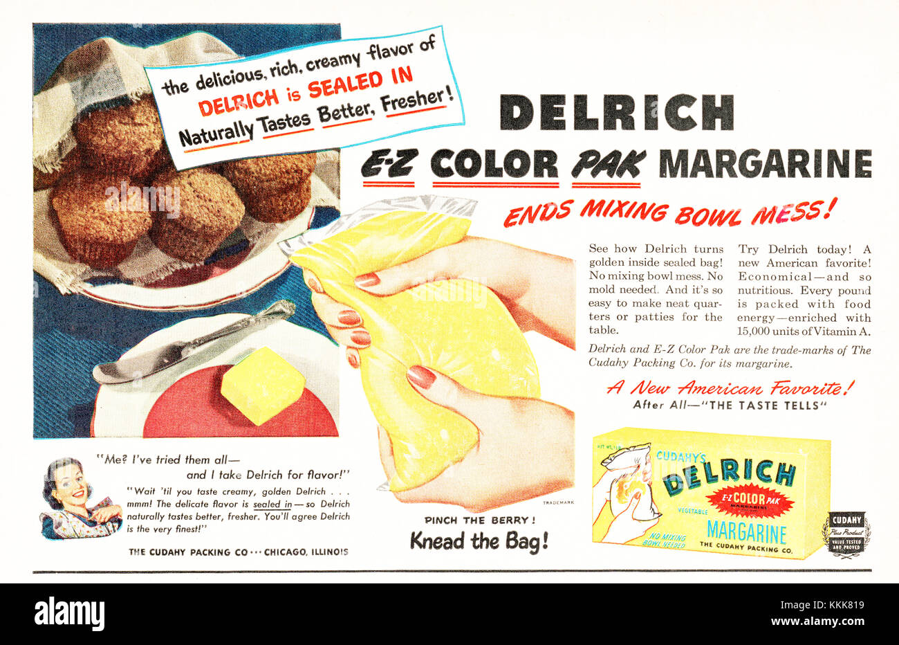 Delrich margarine hi-res stock photography and images - Alamy