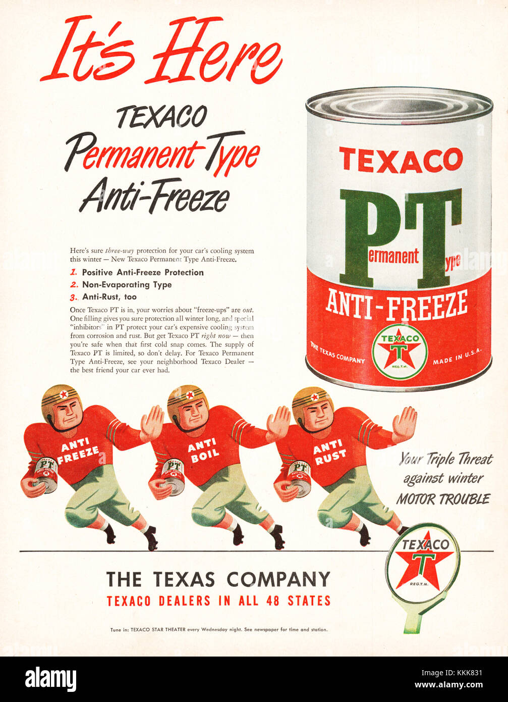 Texaco ad hi-res stock photography and images - Alamy