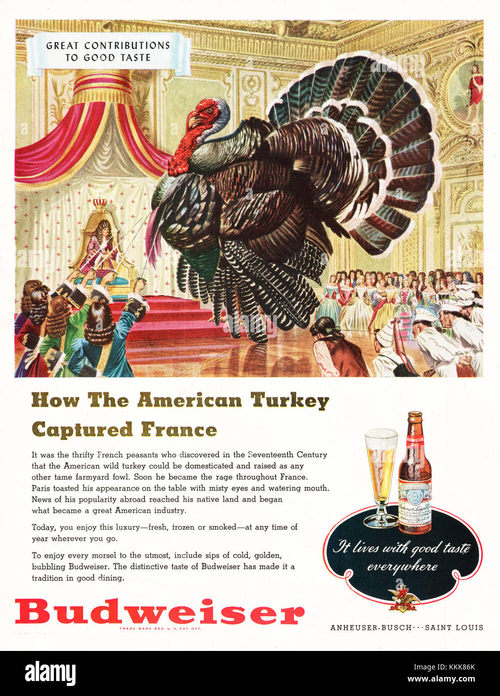 Budweiser beer advert hi-res stock photography and images - Alamy