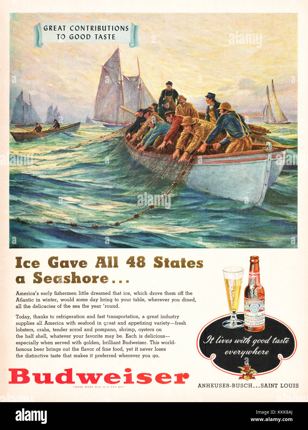 Budweiser Beer Advert High Resolution Stock Photography and Images - Alamy