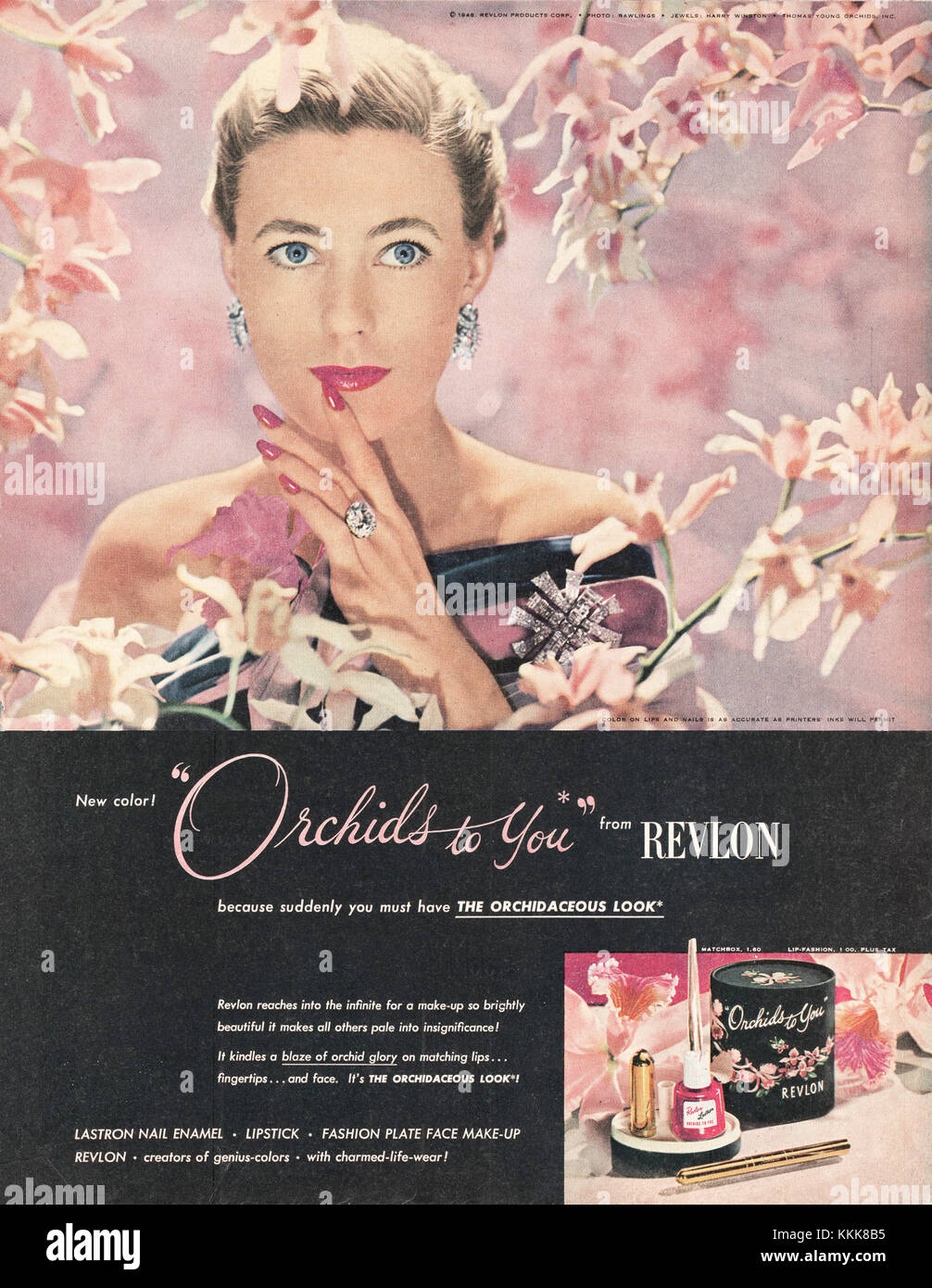 Revlon advert hi-res stock photography and images - Alamy