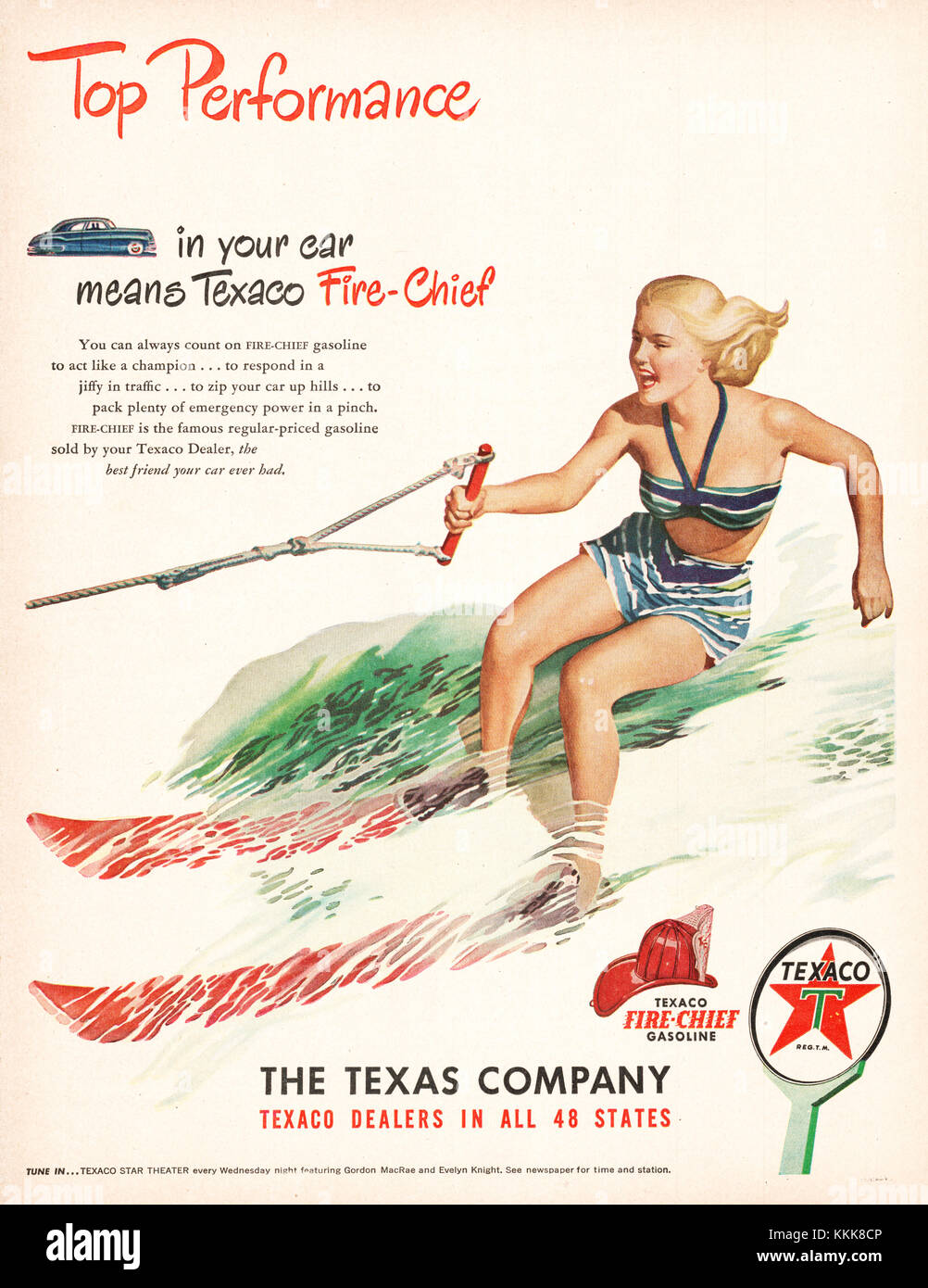 Texaco ad hi-res stock photography and images - Alamy