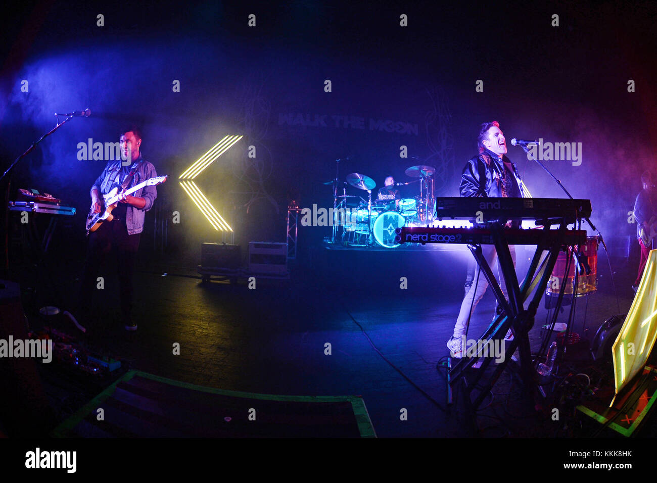 MIAMI BEACH, FL - OCTOBER 13 : Eli Maiman, Sean Waugaman, Nicholas ...