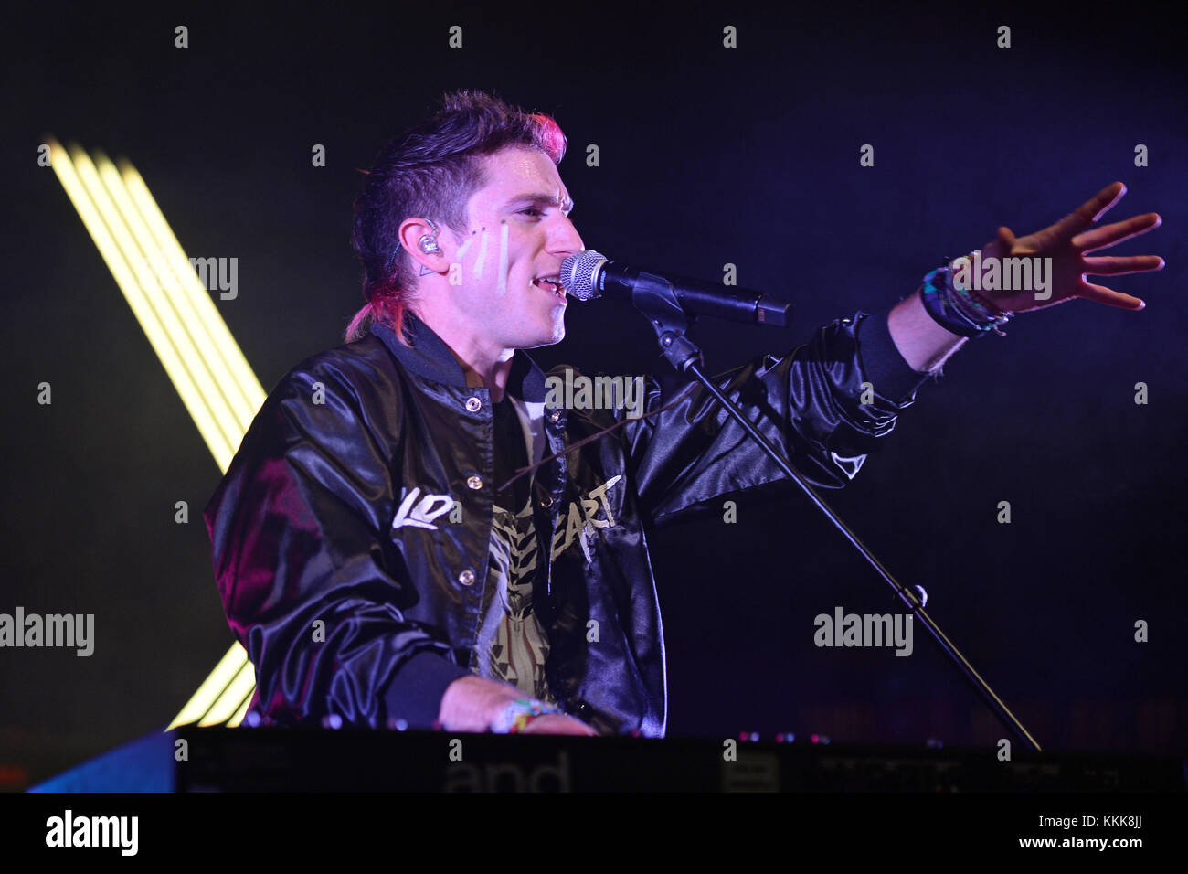 MIAMI BEACH, FL - OCTOBER 13 : Eli Maiman, Sean Waugaman, Nicholas ...
