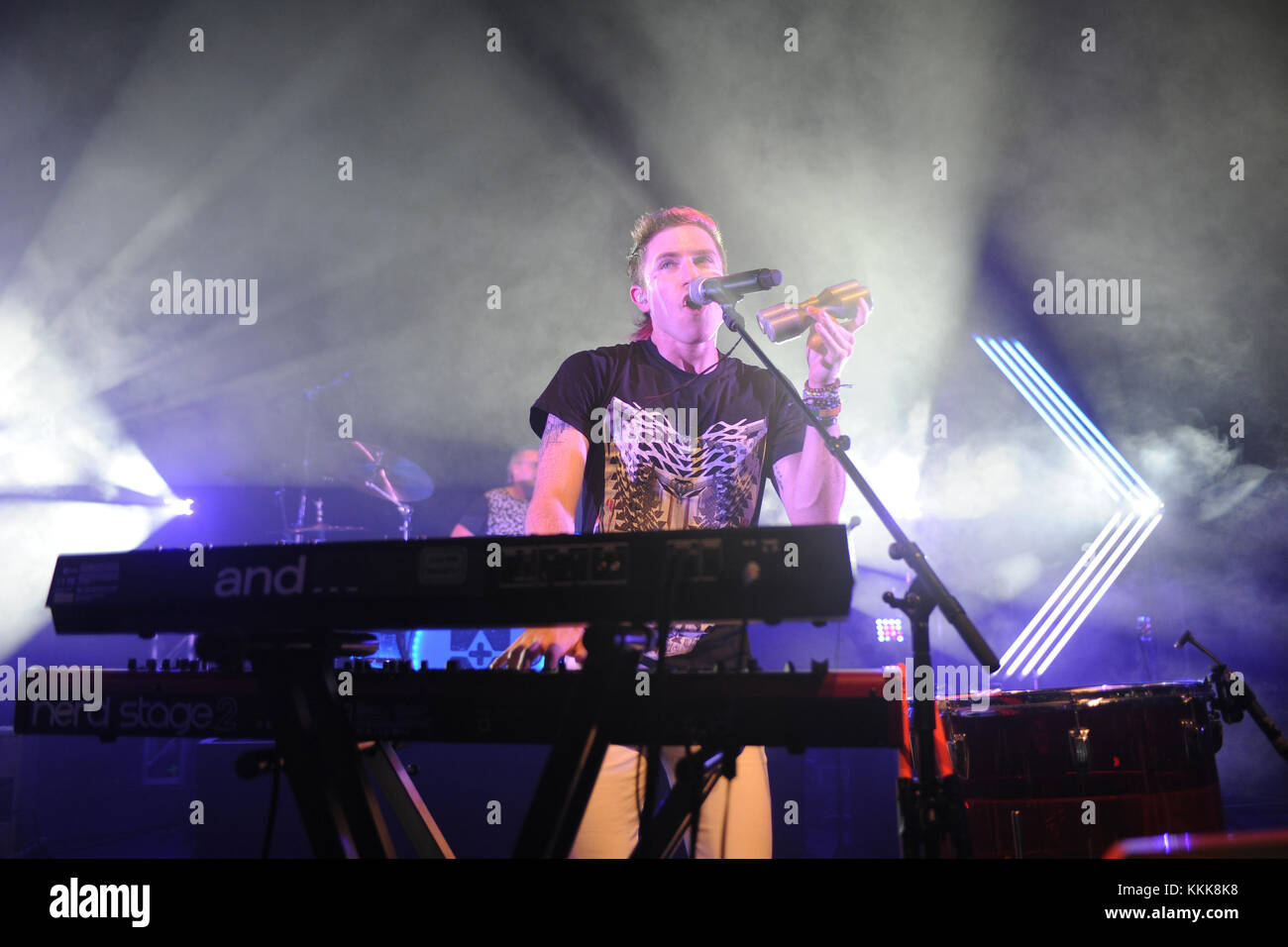 MIAMI BEACH, FL - OCTOBER 13 : Eli Maiman, Sean Waugaman, Nicholas ...