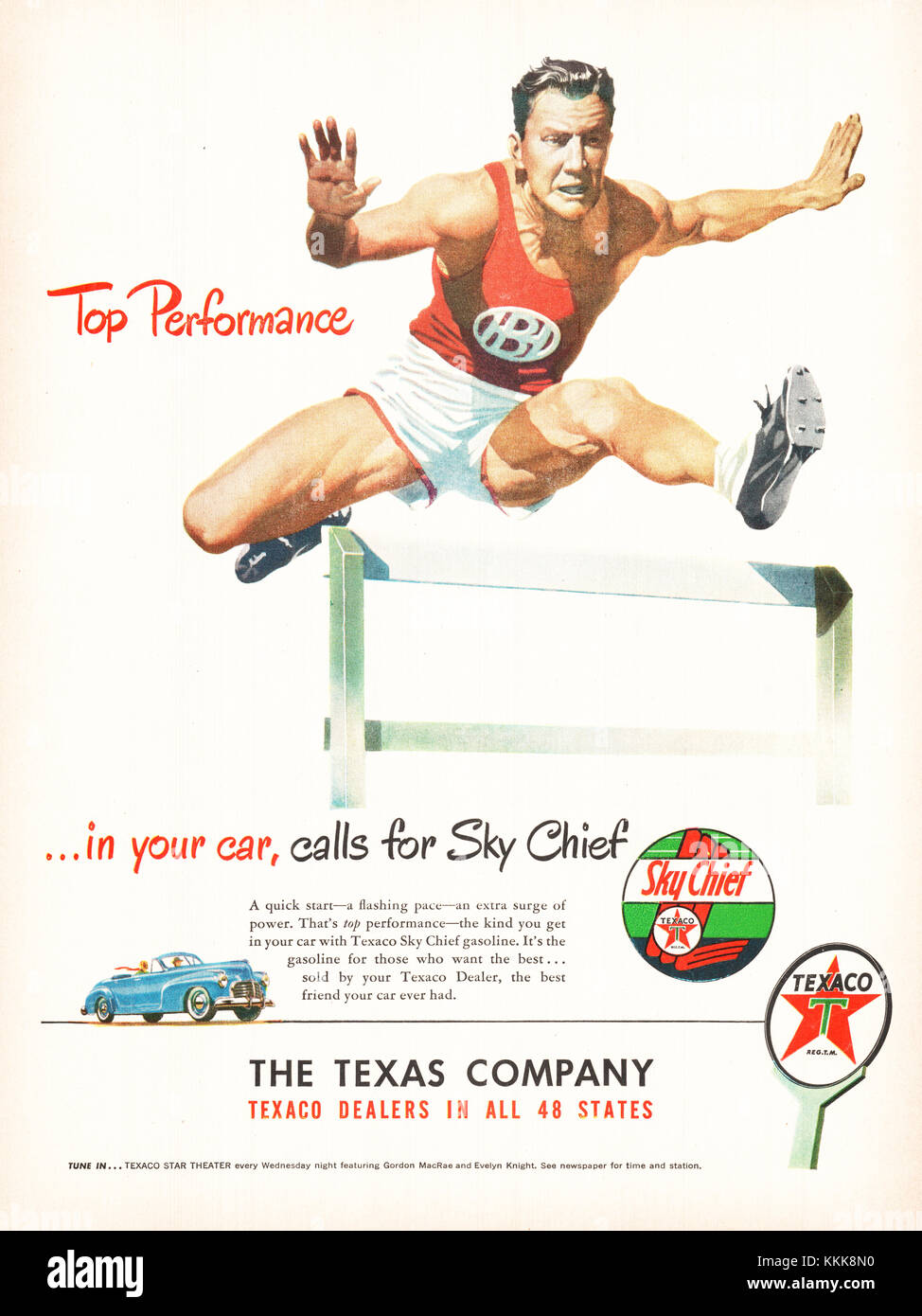 Texaco ad hi-res stock photography and images - Alamy