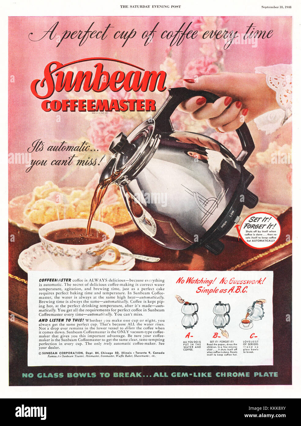 Coffee advert hi-res stock photography and images - Alamy