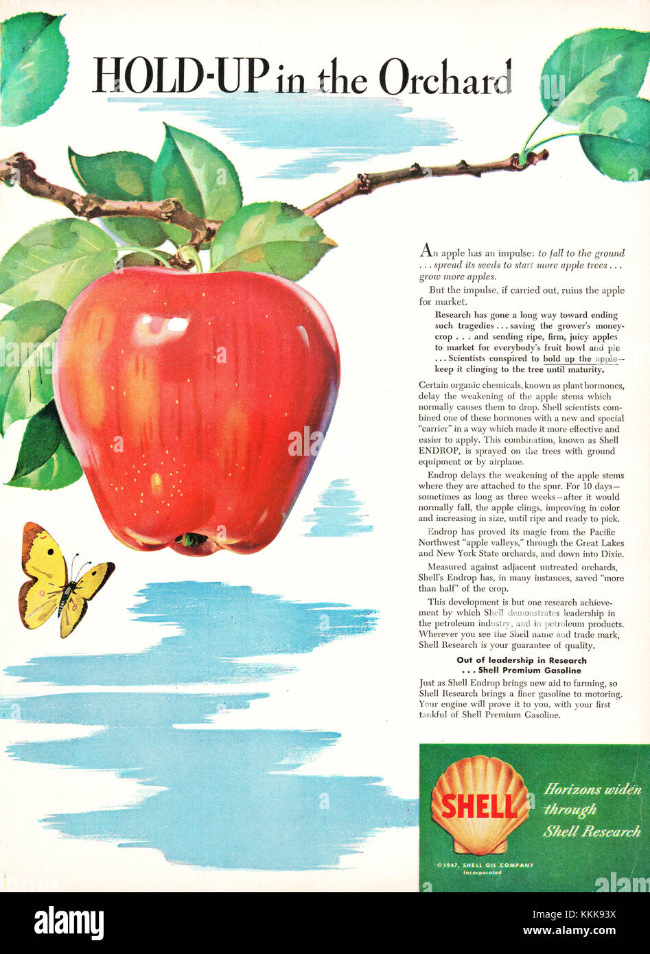 Shell advertisement hi-res stock photography and images - Alamy