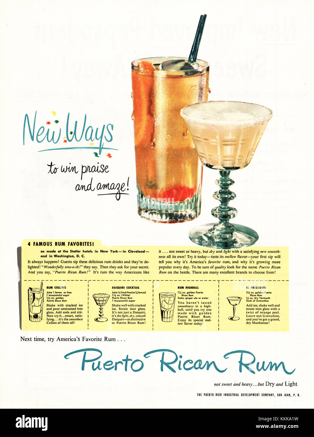 Rum advert hi-res stock photography and images - Alamy