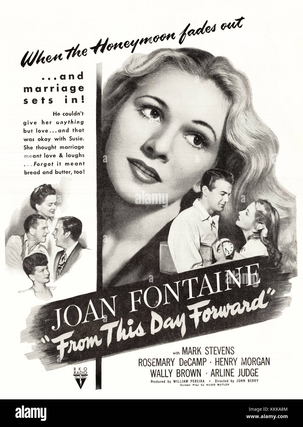 1946 U.S. Magazine 'From This Day Forward' Film Advert Stock Photo - Alamy