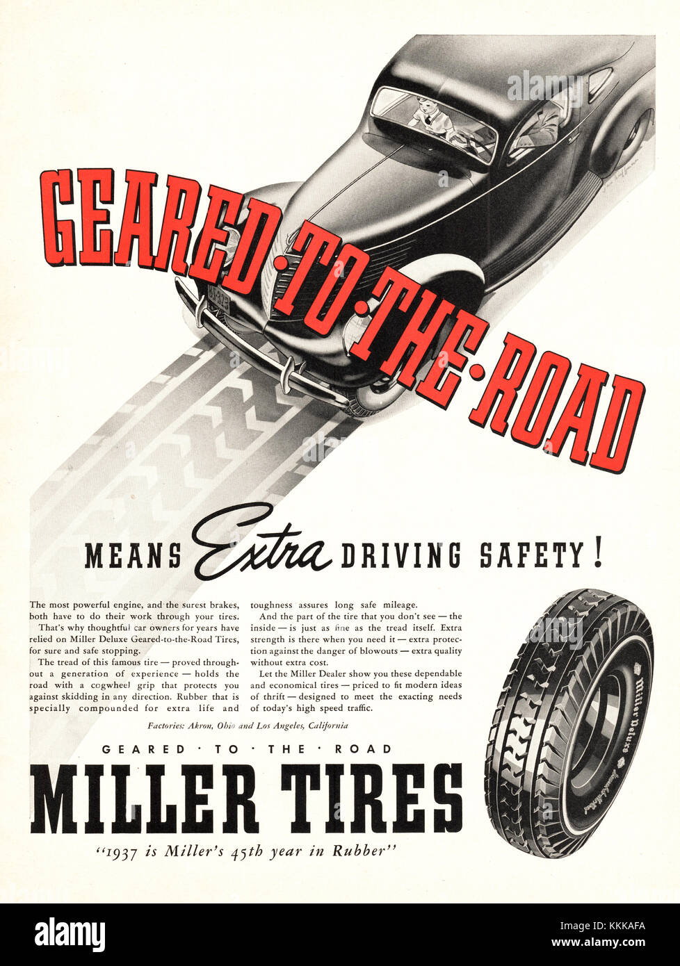 Miller tires hi-res stock photography and images - Alamy