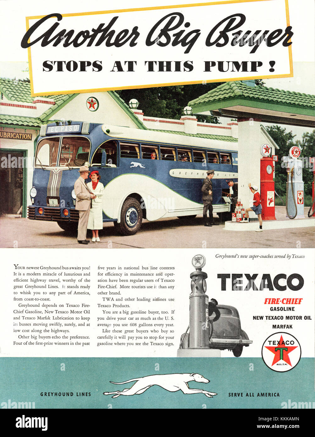 Texaco ad hi-res stock photography and images - Alamy