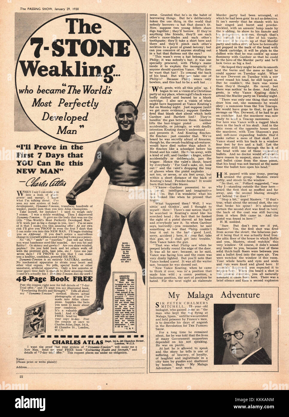 Charles atlas hi-res stock photography and images - Alamy