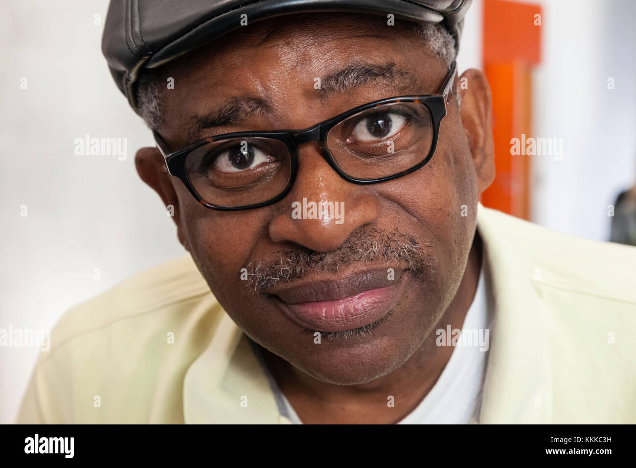 England, London, Portrait of Middle Aged Afro-Caribbean Man Stock Photo ...