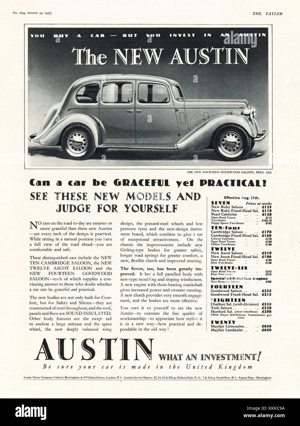 Austin car 1938 hi-res stock photography and images - Alamy