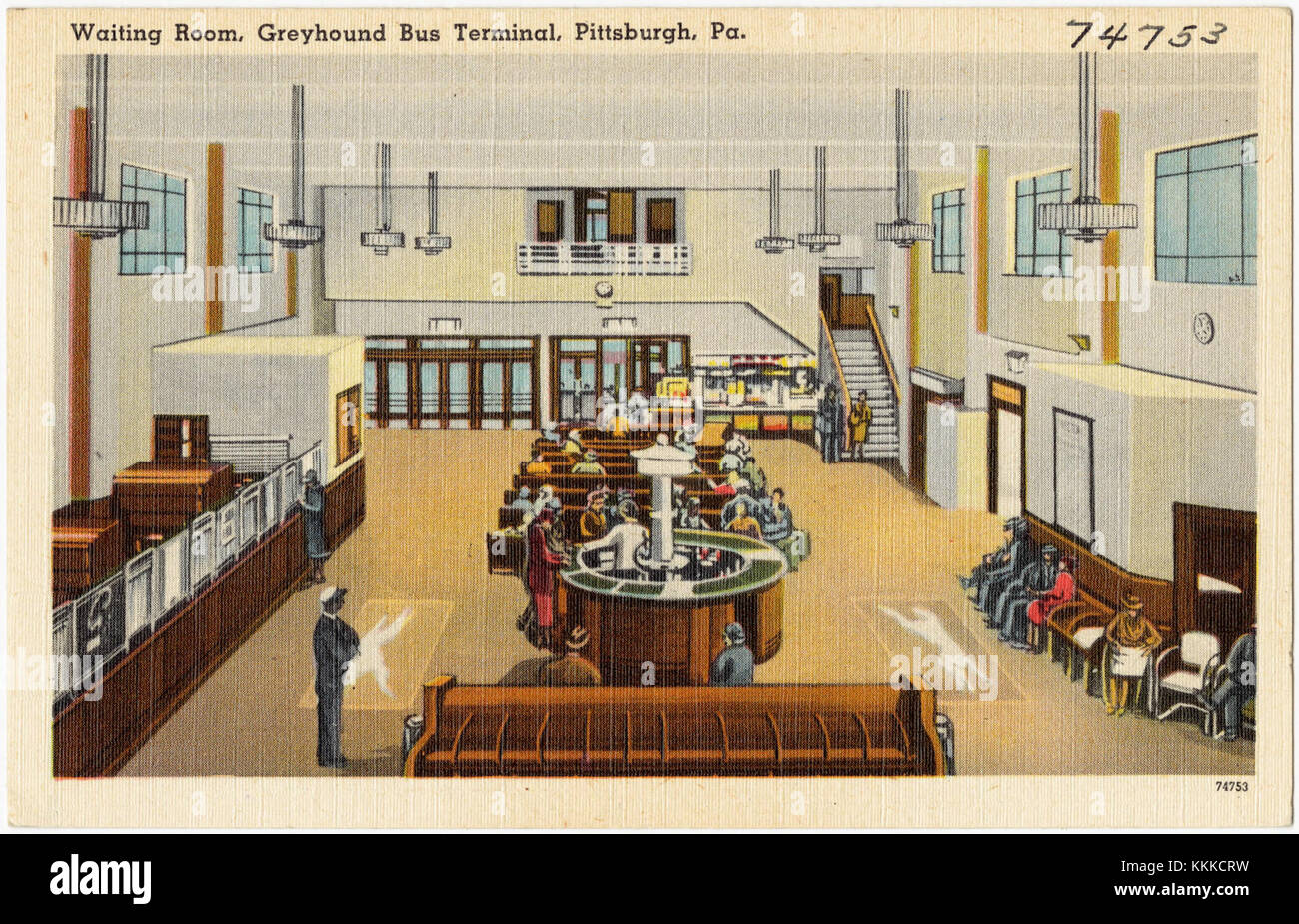 Greyhound Bus Station Inside