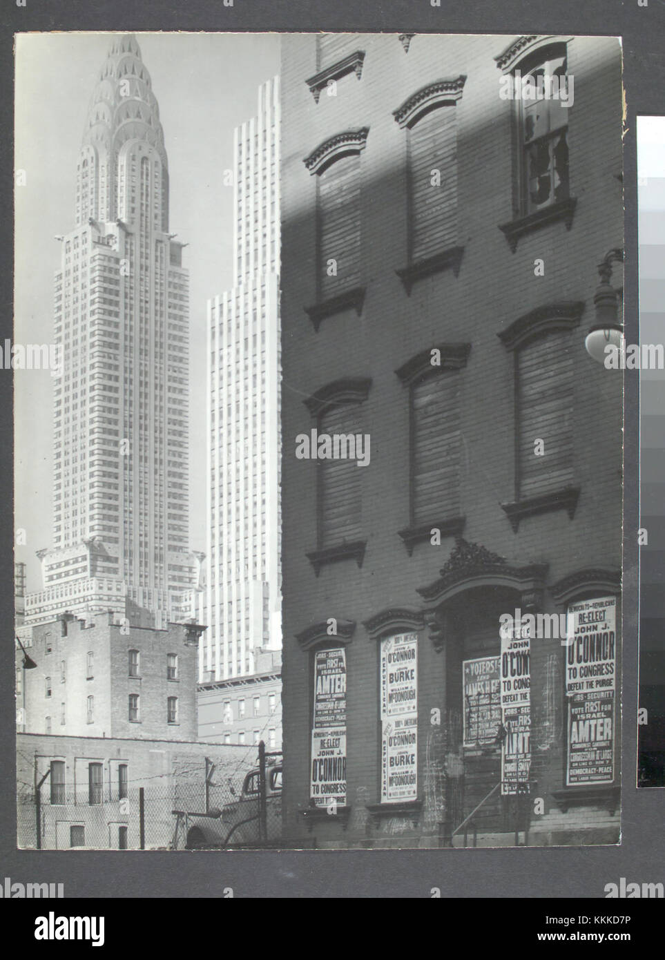 This image contrasts the architectural styles of No. 331 East 39th ...