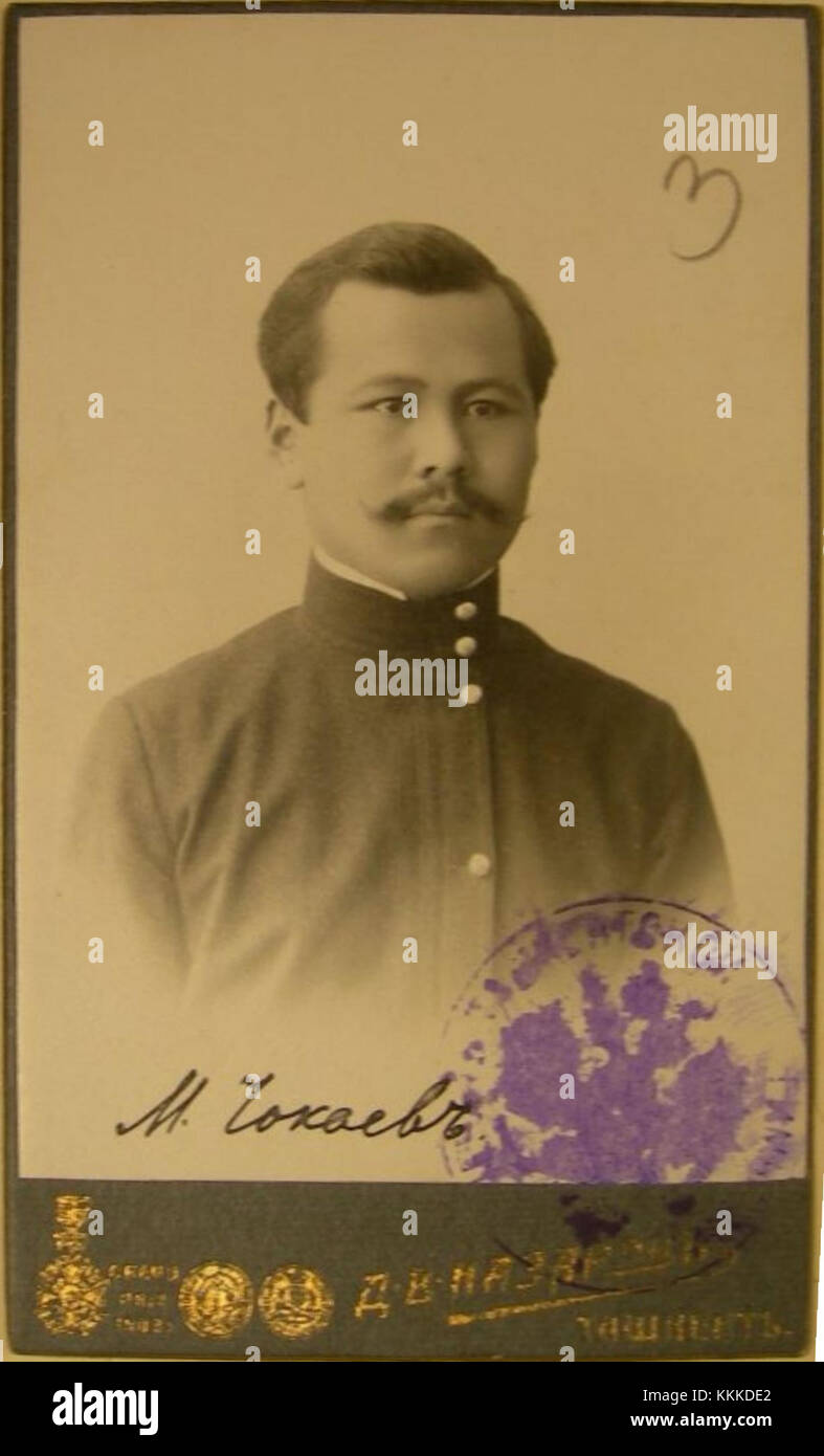 Mustafa Shokay, in his youth, was a prominent figure known for his ...