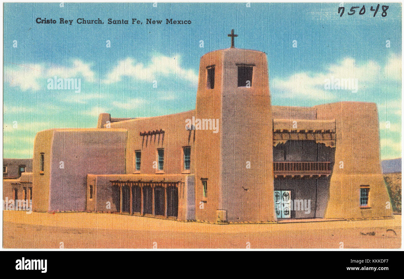 Cristo rey santa fe hi-res stock photography and images - Alamy