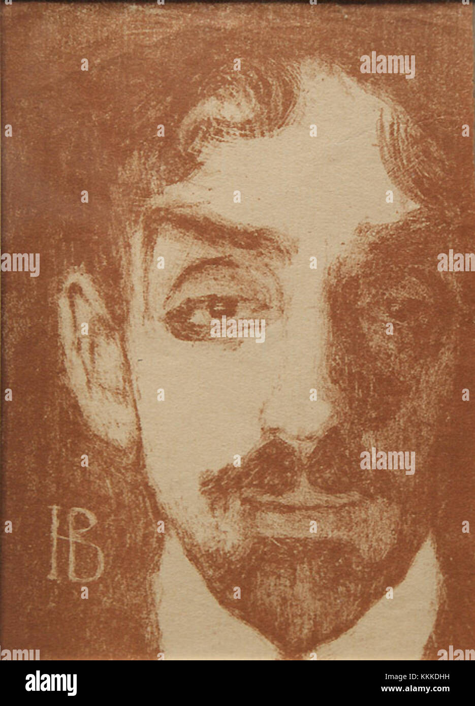 The portrait of M. Kuzmin by N. Voytinskaya, created in 1909, is housed ...