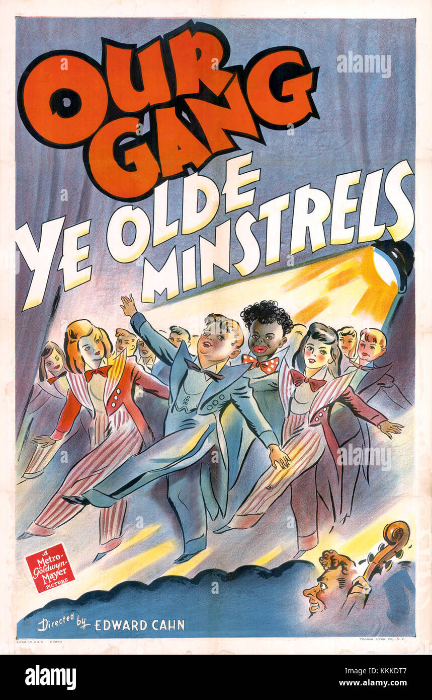Minstrels poster hi-res stock photography and images - Alamy