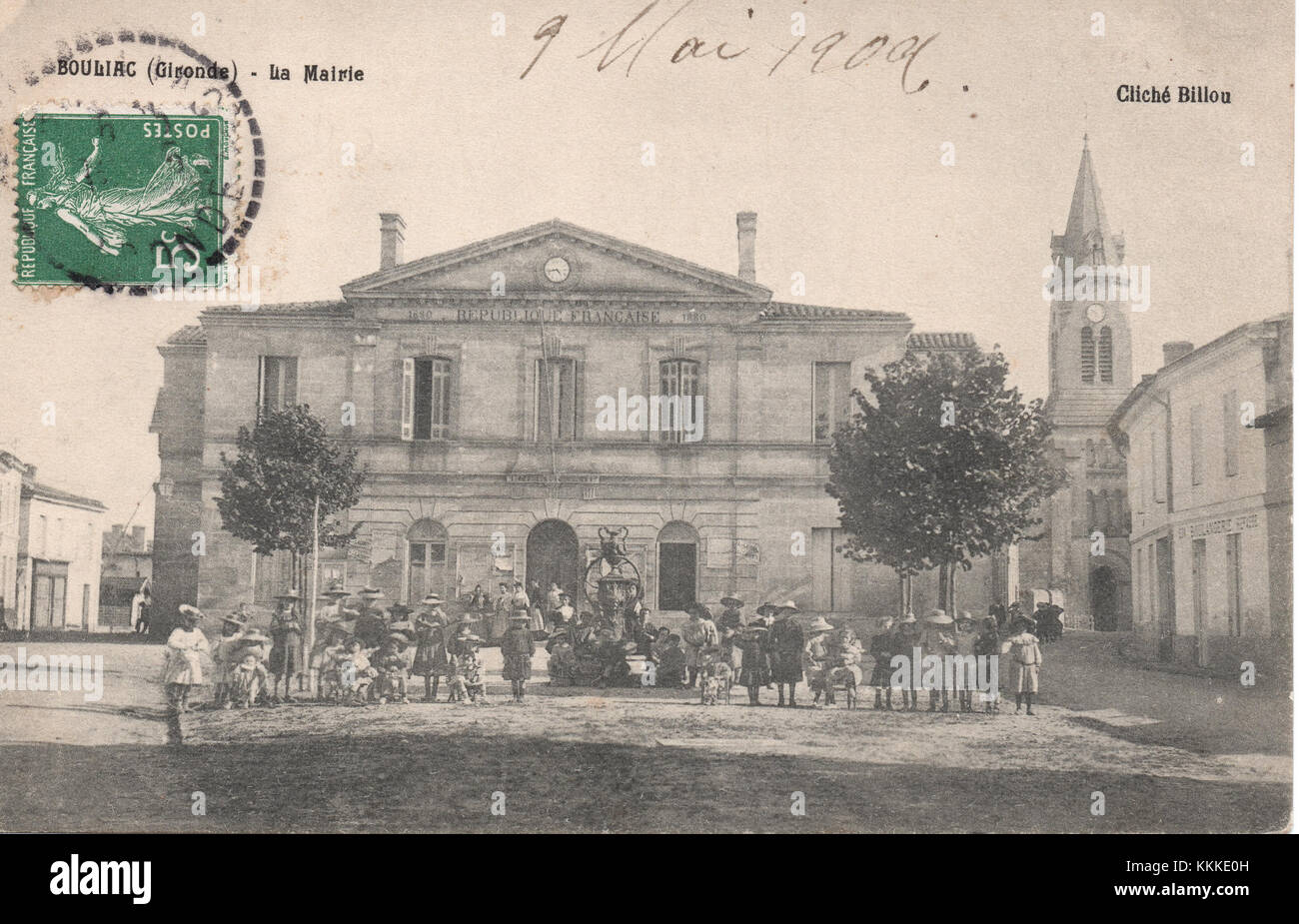 Bouliac Mairie 2 Stock Photo - Alamy
