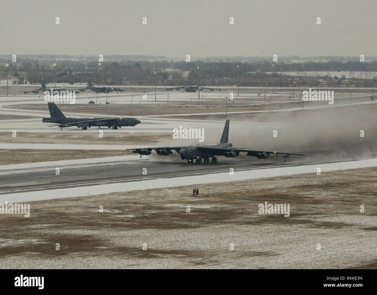 B-52H Stratofortresses assigned to Air Force Global Strike Command ...