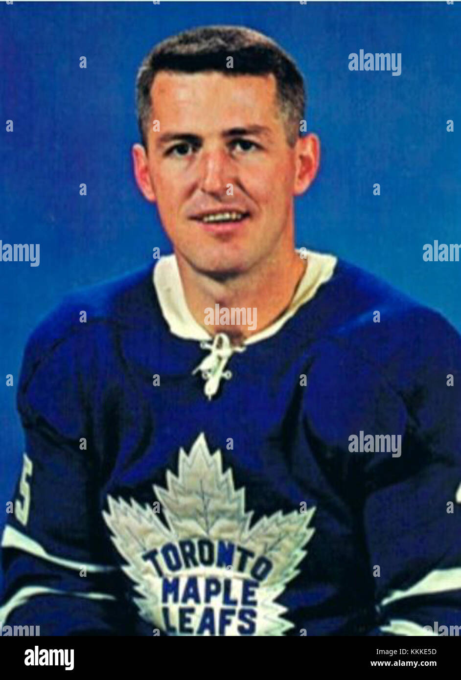 Billy Harris, known for his distinctive crew cut, was a prominent ice ...