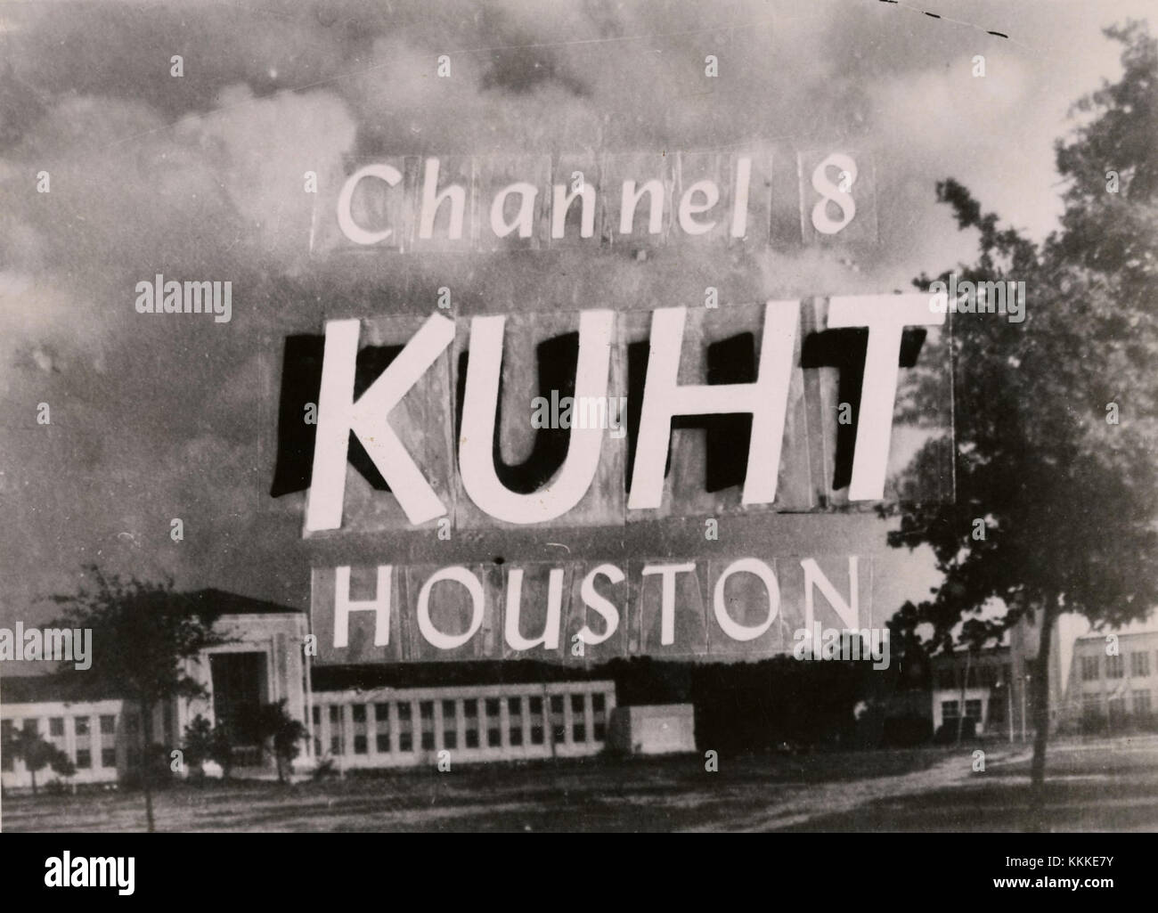 The early ID for KUHT Station, Houston's public television station ...