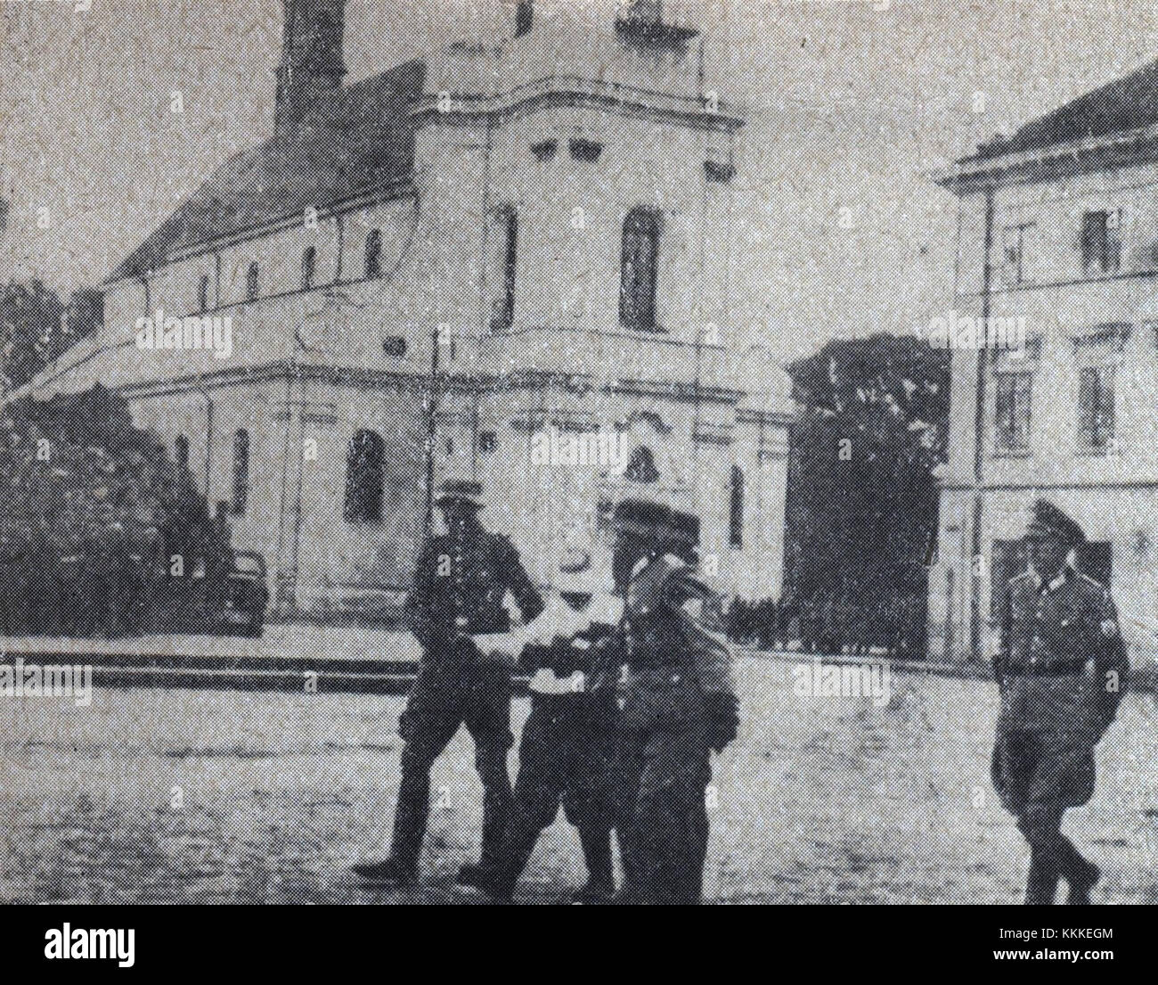 This refers to the tragic execution of a Polish priest in Kalisz ...