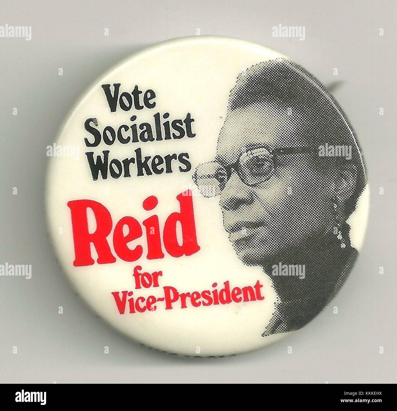 A campaign button from Willie Mae Reidâ€™s 1976 political campaign ...