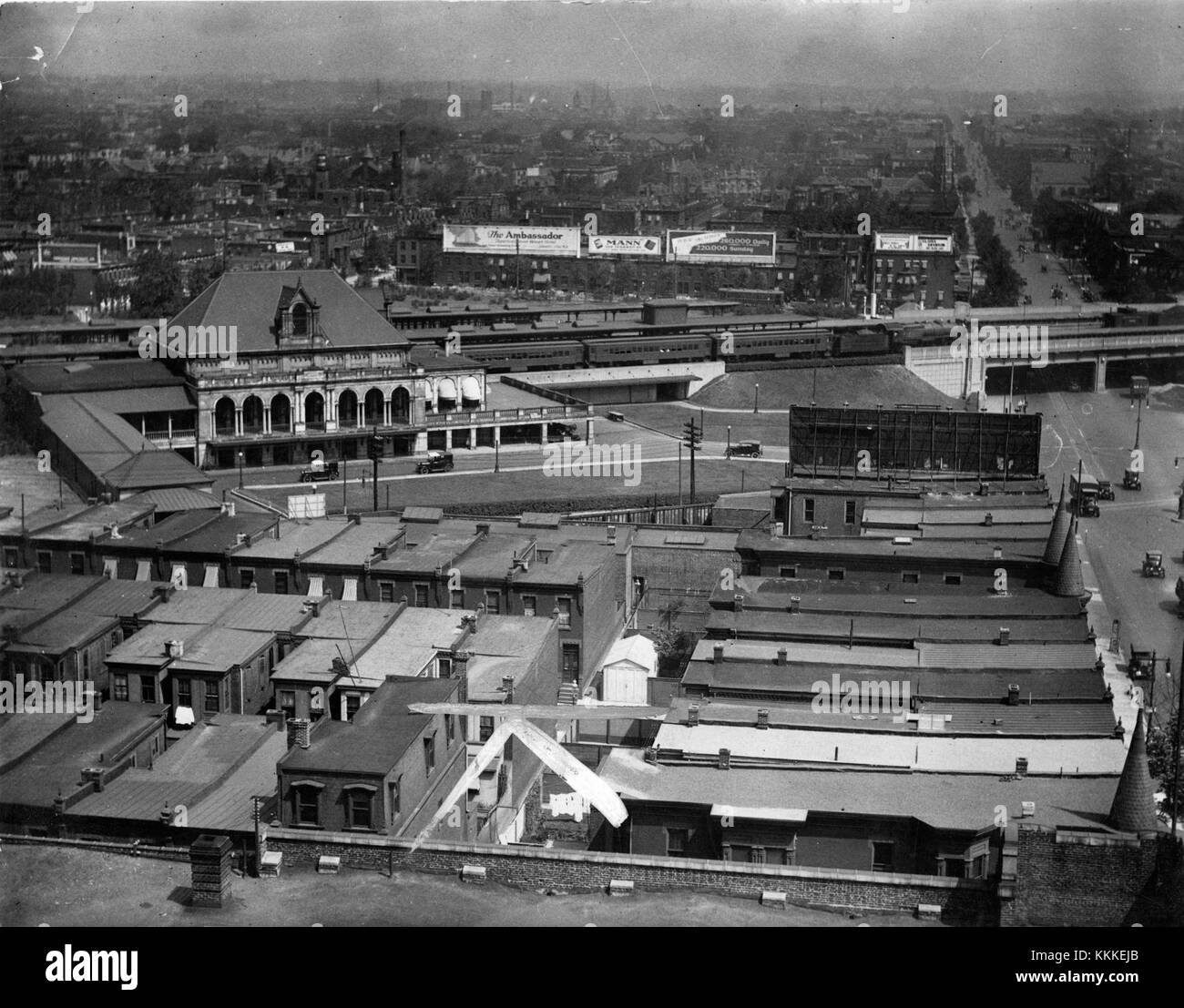 North Philadelphia station, August 1922 Stock Photo - Alamy