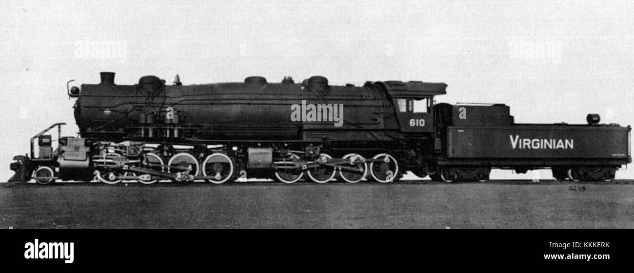 The Virginian Railway Class AF-610 is a steam locomotive from the ...