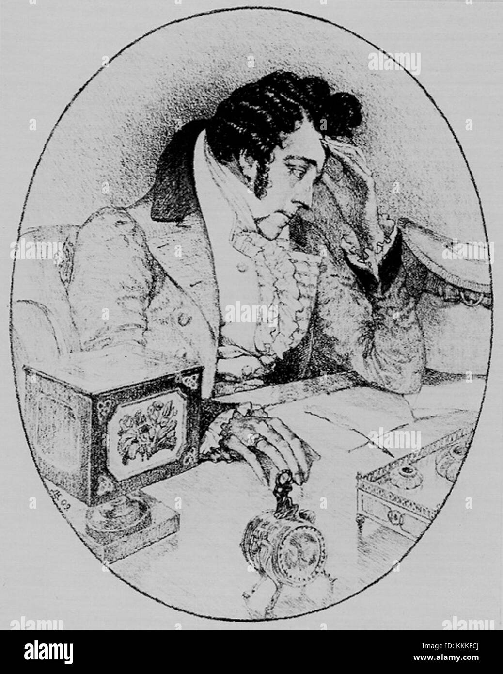 Eugene Onegin, a famous literary character from Alexander Pushkin's ...