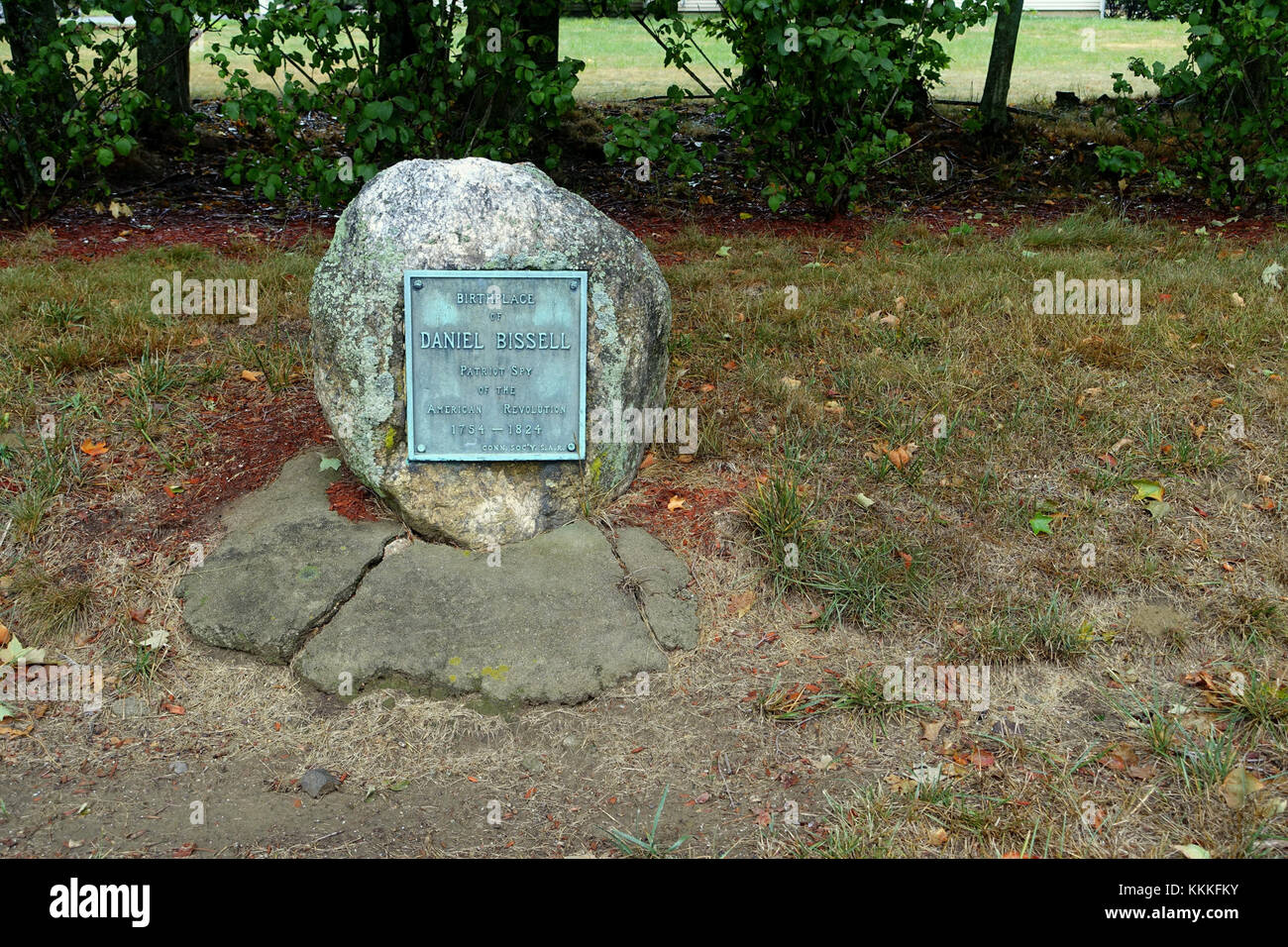This site marks the birthplace of Daniel Bissell, an American patriot ...