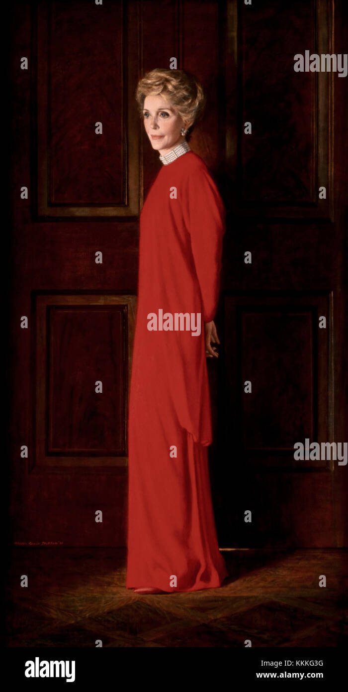 Nancy reagan portrait hi-res stock photography and images - Alamy