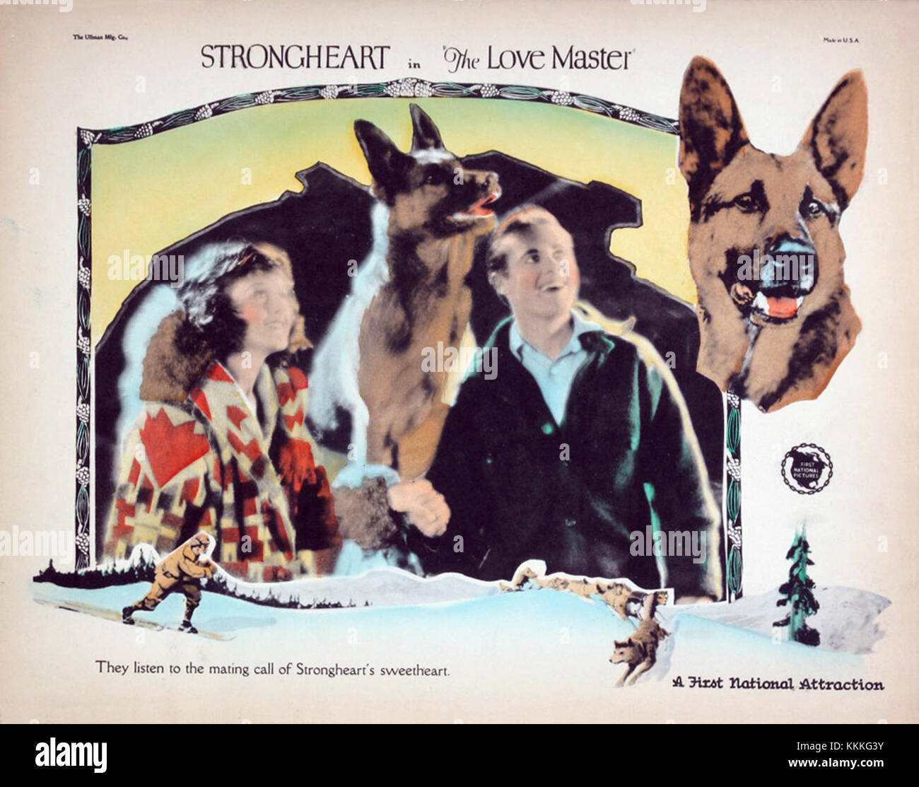 Love-Master (1924) is a romantic drama film that showcases early 20th ...