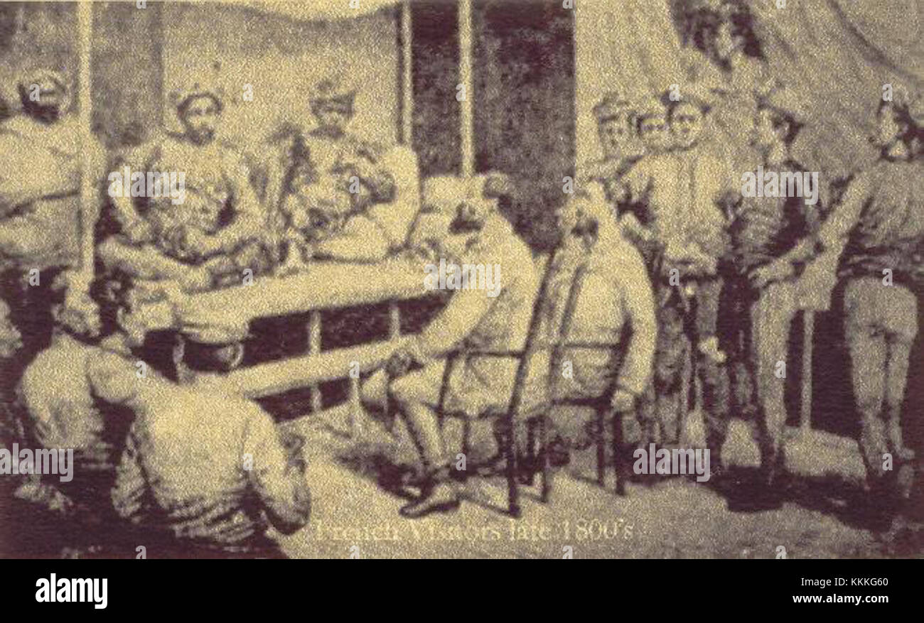 Sultan Jamal ul-Azam of Sulu is seen receiving a French delegation, a ...