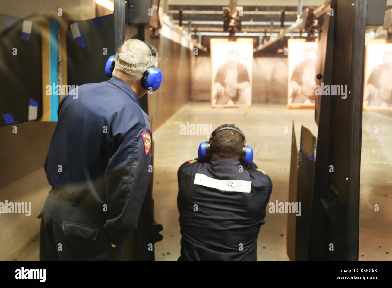 Cadets with the Wisconsin State Patrol Academy complete weapons ...