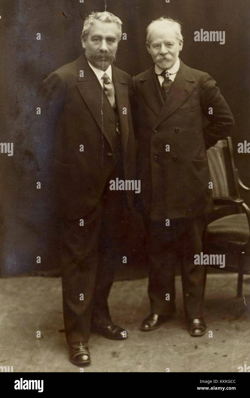 Jacob Dineson and Isaac Leib Peretz Stock Photo - Alamy