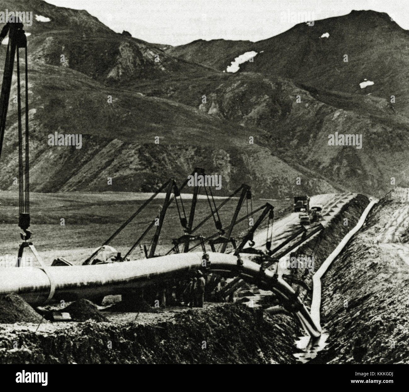 The Trans-Alaska Pipeline System (TAPS) is an 800-mile pipeline ...