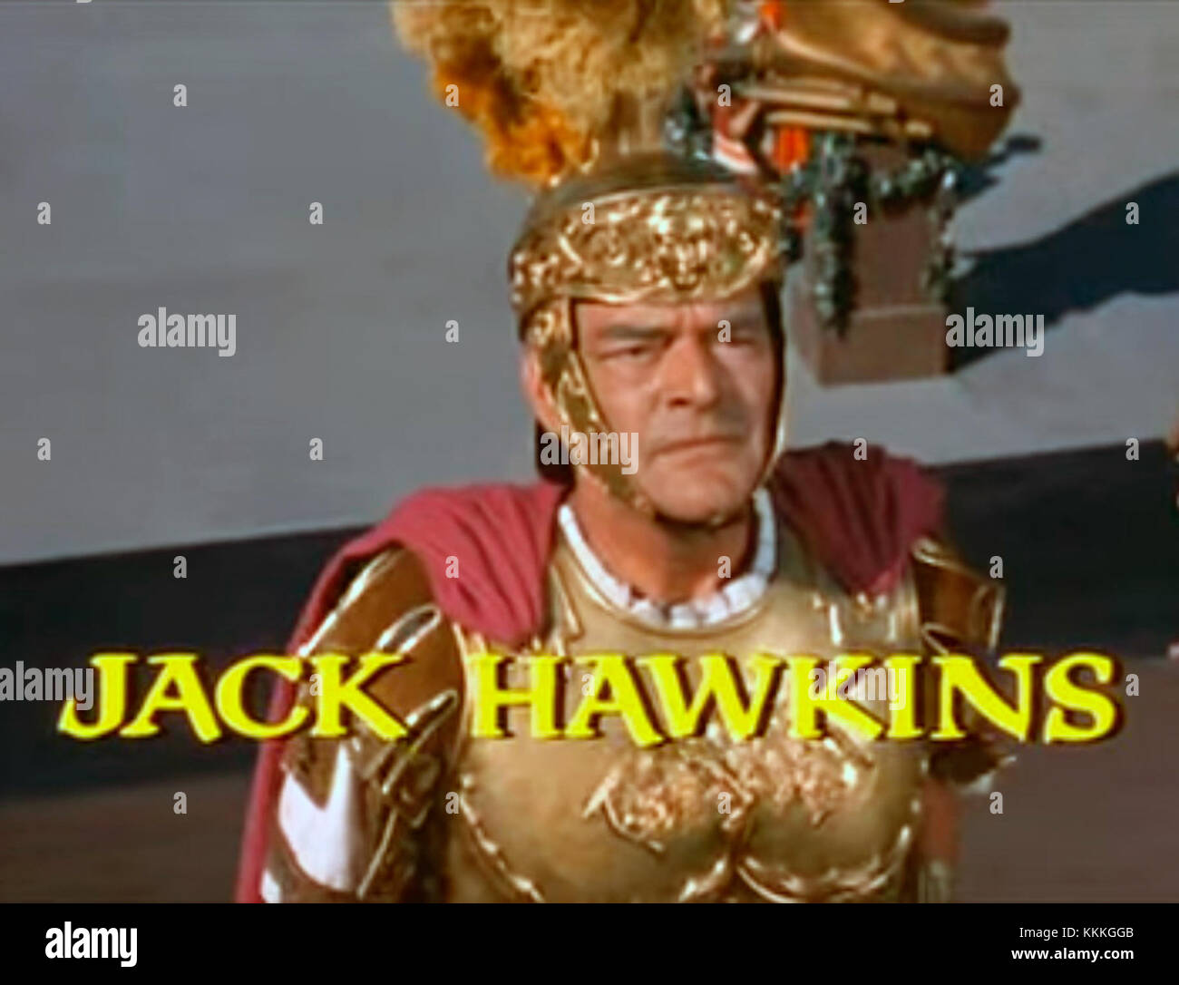 Jack Hawkins appears in the trailer for the classic 1959 film Ben Hur ...