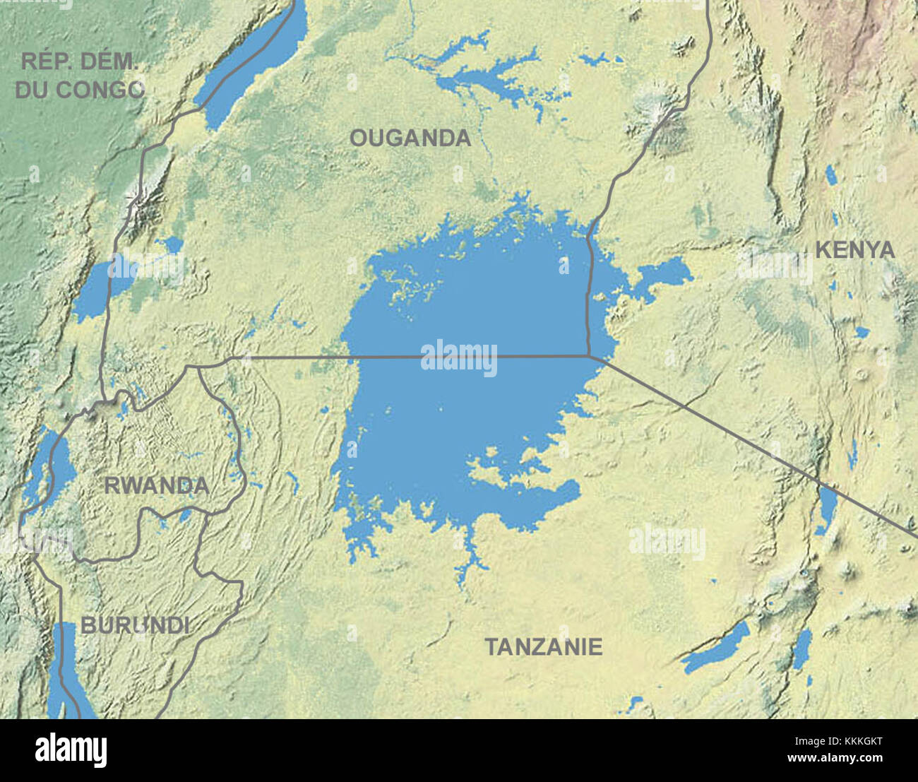 This map provides a detailed view of the vegetation around Lake ...