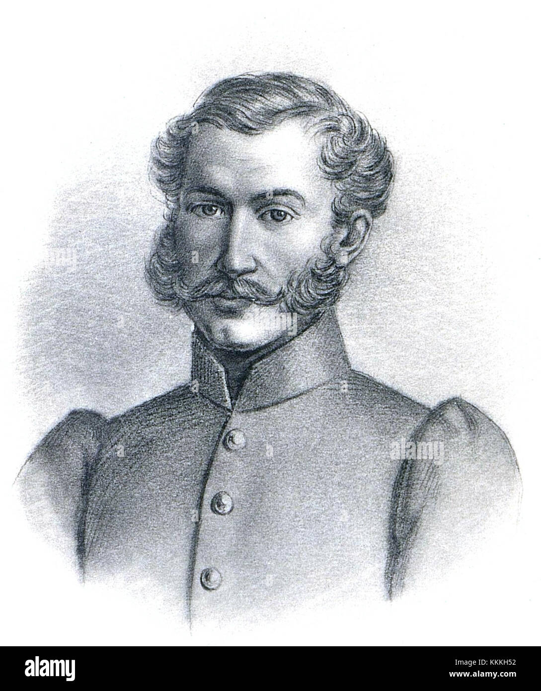 Portrait of Soloviev Veneamin Nikolaevich, capturing his likeness and ...