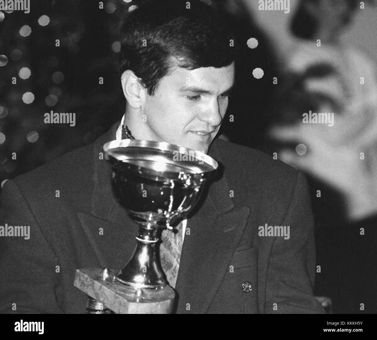 Leonard Doroftei, a renowned Romanian boxer, is captured in 1995, at ...