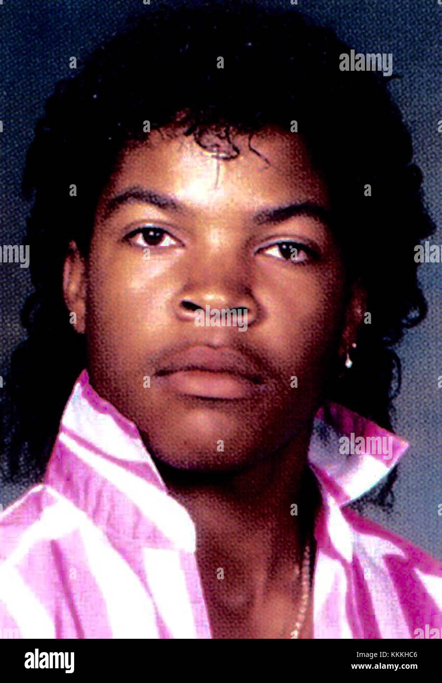 The Ice Cube High School Yearbook photograph captures a moment from the ...